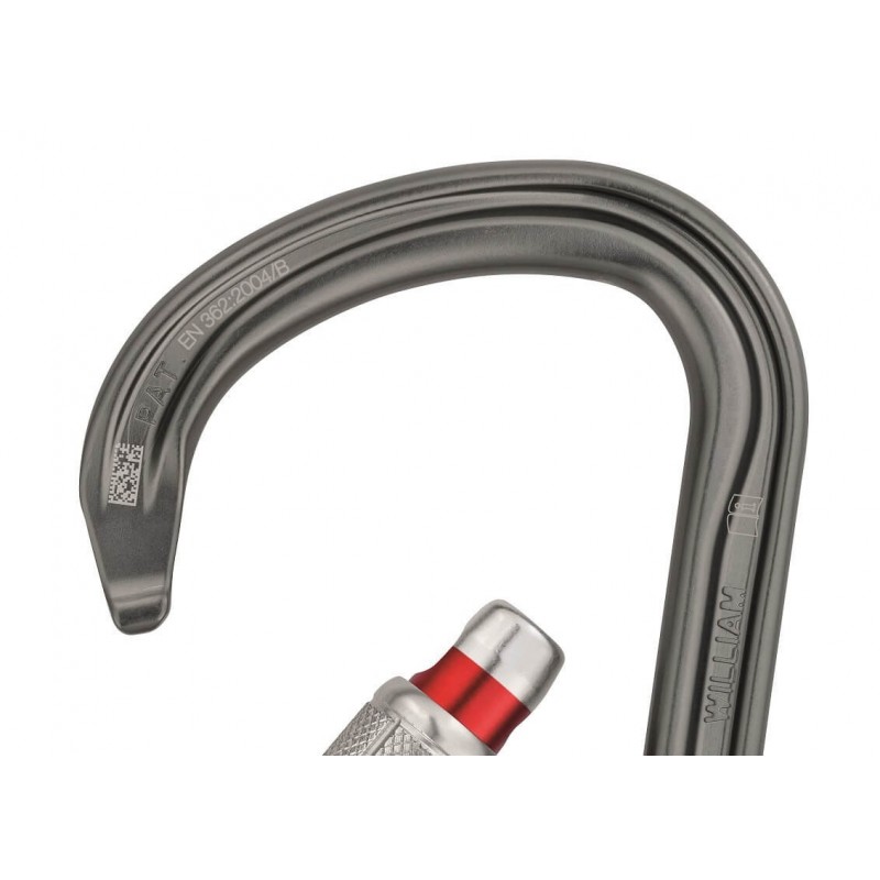 Petzl William screw-lock carabiner – Perunika
